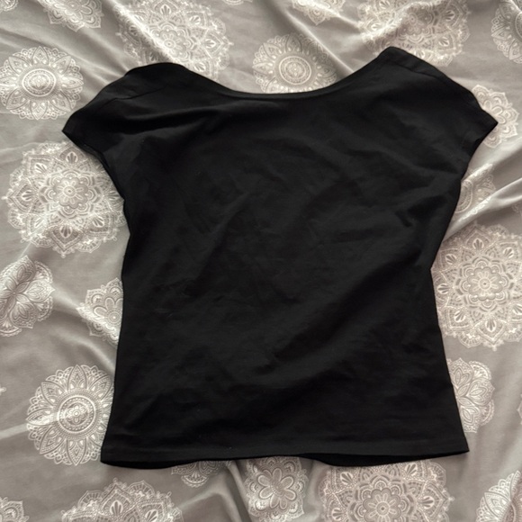 Tops | Classic Black Womens Low Back | Poshmark